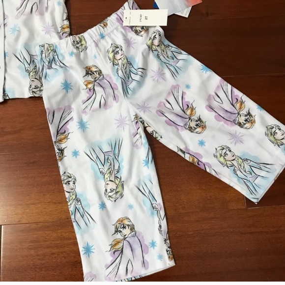 Disney | Pajamas | Disney Frozen Elsa Anna Cute Pajama Set | Poshmark